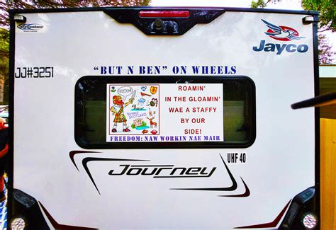 The Art Of Personalized Stickers Adding Character To Your Caravan