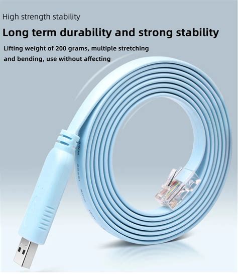 Usb To Rj Debugging Cable Console Cable Suitable For H C Cisc