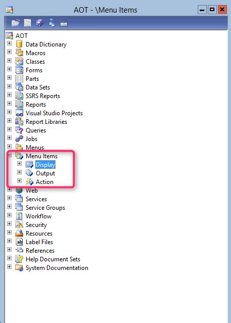 What Is The Difference Difference Between Menu Item Display Output And