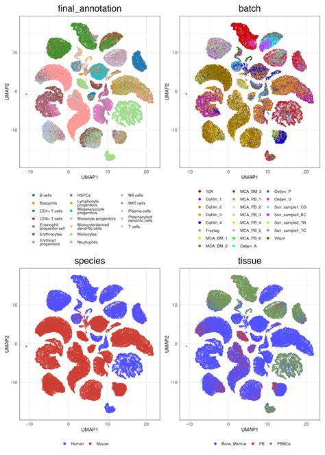 Dataset Immune Cell Hum Mou