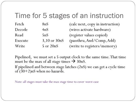 Speed Up On Cycle Time Stalls Optimizing Compilers For Pipelining