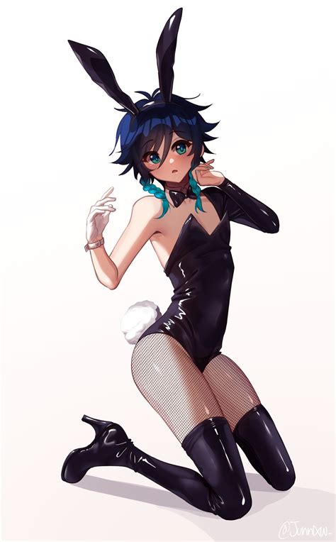 Venti Genshin Impact Drawn By Annidrw Danbooru