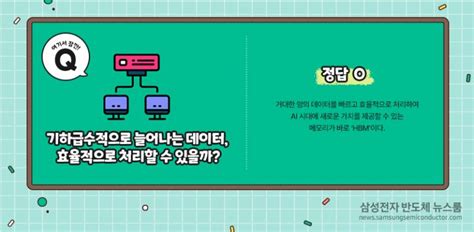 반도chat Ep3 초거대 Ai 시대를 이끌 메모리 반도체 ‘hbm 삼성전자 반도체 뉴스룸