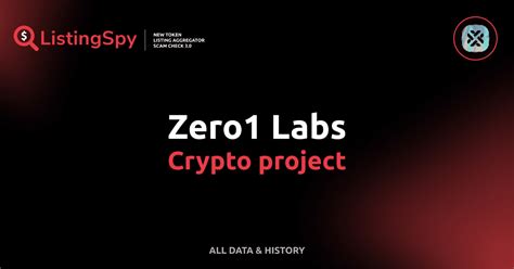 Zero1 Labs Crypto Project On Listingspy Listingspy