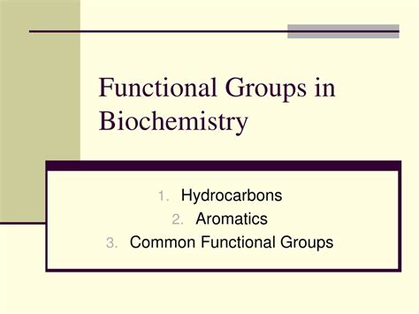 Ppt Introduction To Biochemistry I Powerpoint Presentation Free Download Id 1499687