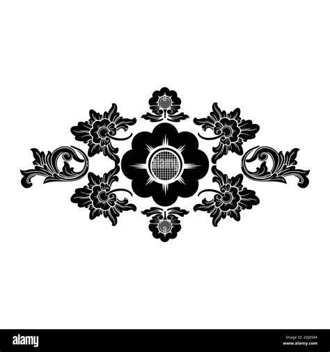 Balinese Carving Motif Frame For Invitations Certificates Etc Stock Vector Image And Art Alamy