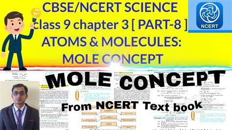 Cbsencert Class 9 Science Chapter 3 Part 8 Atoms And Molecules Mole