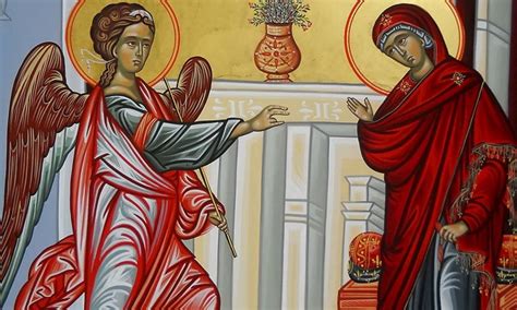 Ευαγγελισμός της Θεοτόκου Εορτή στις 25 Μαρτίου ΕΚΚΛΗΣΙΑ Online