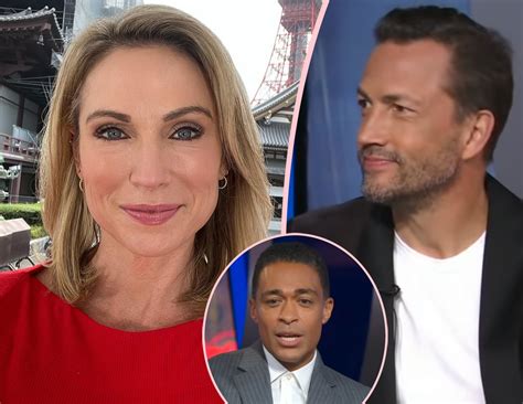 Amy Robach And Andrew Shue Are Trying To ‘be Amicable After Tj Holmes
