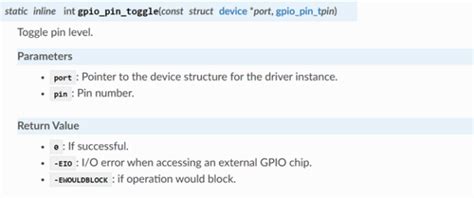 GPIO Generic API Nordic Developer Academy