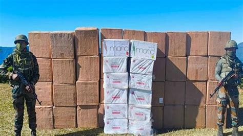 Mizoram Foreign Origin Cigarettes Worth Over Rs 1 Crore Seized In