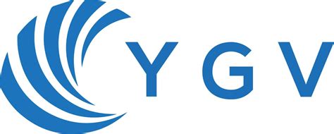 Ygv Letter Logo Design On White Background Ygv Creative Circle Letter