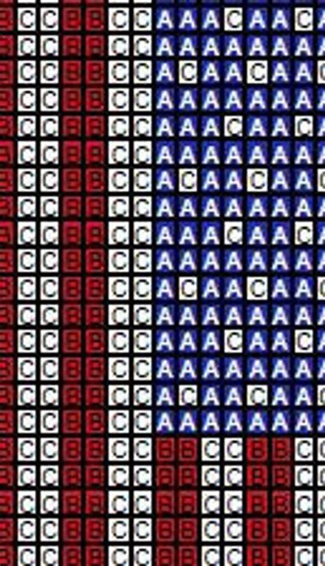 Digital File Usa Flag Pattern American Flag Beaded Bracelet United