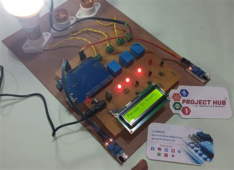Automatic Room Light Controller With Bidirectional Visitor Counter