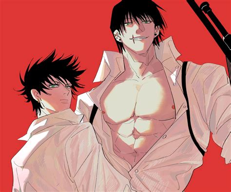 Обои на рабочий стол Аниме Магическая Битва Тодзи Фушигуро скачать картинку на ПК бесплатно