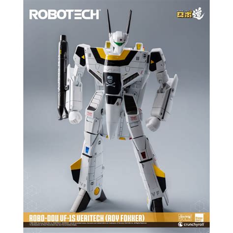 Robo Dou Vf 1s Veritech Roy Focker Robotech Threezero Frikanime