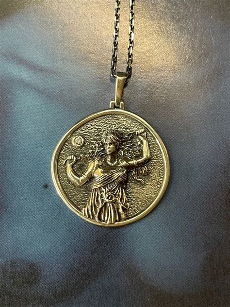 Cassandra Goddess Of Prophecy Sterling Silver 925k Handcrafted Etsy