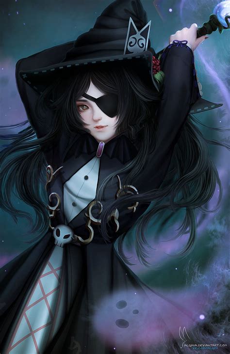 Amazing Witch Anime Art Artist Anastasia Volkova Alqmia
