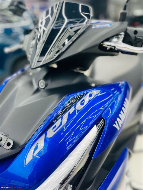 Ownership Review 2022 Yamaha Aerox 155 Racing Blue Page 5 Team BHP