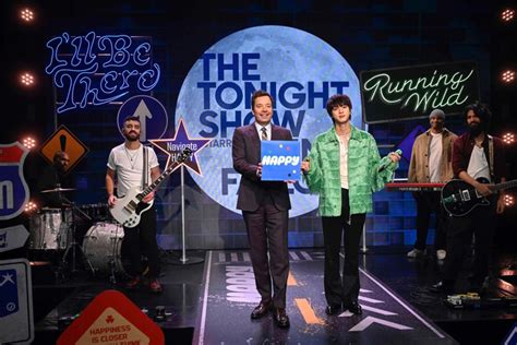방탄소년단bts 진 美 Nbc ‘지미 팰런쇼 사로잡았다···타이틀곡 ‘running Wild 무대 공개