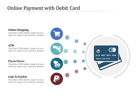 Online Payment With Debit Card Ppt Powerpoint Presentation Gallery Smartart Pdf