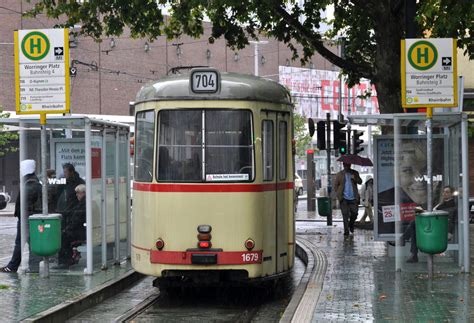 Дюссельдорф Duewag B4 № 1679 — Фото — Городской электротранспорт