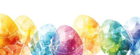 Premium Photo Overlapping Translucent Eggs Shapes In Colorful