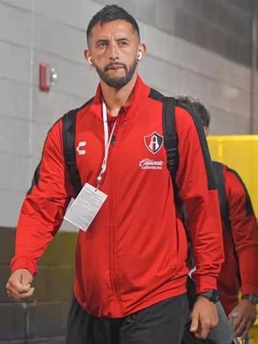 Chamarra Atlas Fc Viaje Charly Roja Cierre Completo 2022 En Venta En