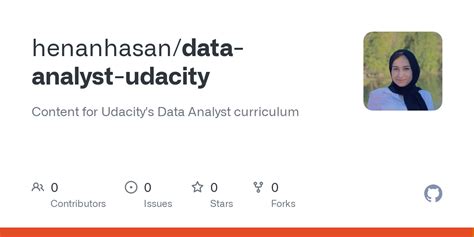 Github Henanhasandata Analyst Udacity Content For Udacitys Data Analyst Curriculum