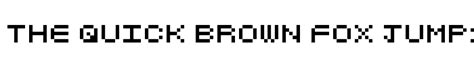 Pixelated Font Download For Free View Sample Text Rating And More