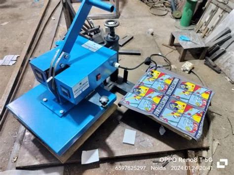 Manual Double Bed Sticker Fusing Machine At Rs 38000 Piece Heat Press In Noida Id 2853313419055