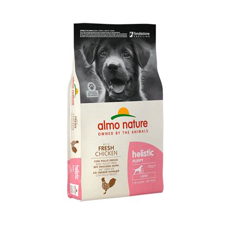 Almo Nature Pienso Holistic Fresh Puppy Large Con Pollo Y Arroz 12Kg