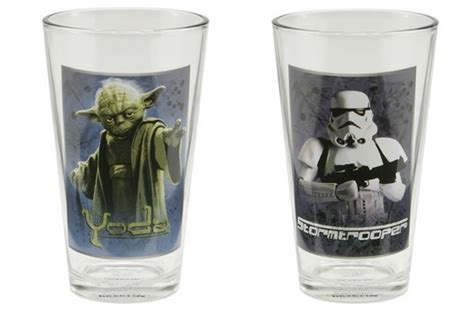 Star Wars 4 Piece Collector 16 Oz Pint Glass Set Neatoshop