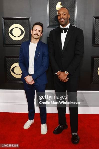 Aaron Katter And Marcus Lomax Attend The 65th Grammy Awards On Nachrichtenfoto Getty Images