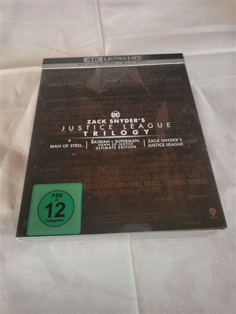 4k Uhd Zack Snyders Justice League Trilogy Gebraucht In Bauma Für