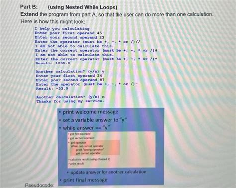 Solved 2 A Calculator Part A 1 Write Code For A Simple