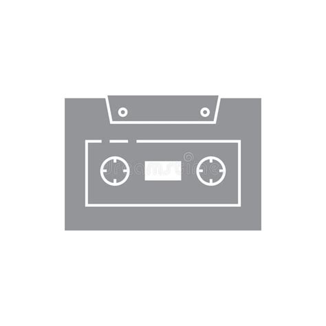 Cassette Tape Vector Illustration Decorative Design Stock Vector