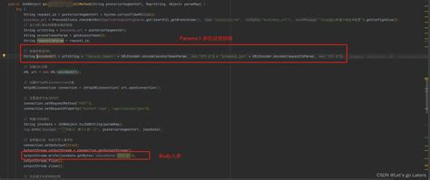 Java Post接口传参params和bodyjava Post请求 传参body Csdn博客