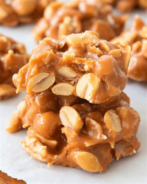 Salted Peanut Caramel Clusters The Best 5 Ingredient Candy