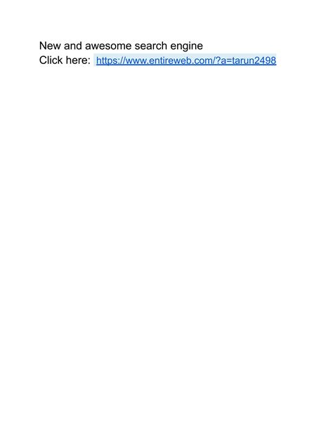 New Search Engine Pdf