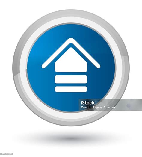업로드 아이콘 프라임 블루 라운드 버튼 0명에 대한 스톡 벡터 아트 및 기타 이미지 0명 교환 다운로드 Istock
