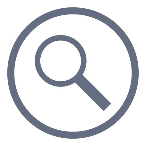 Icono De Lupa Estilo Simple 15383879 Vector En Vecteezy