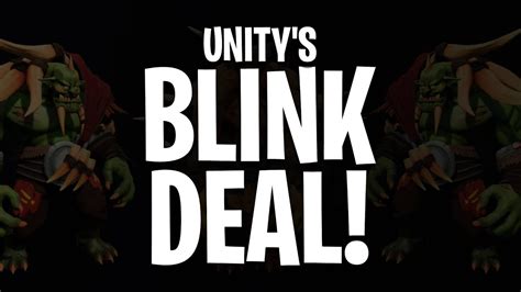 unity blink offer is here youtube