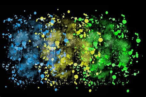 Paint Splash Color Blobs Free Stock Photo Public Domain Pictures