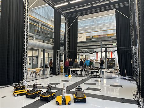 Our Robots And Installations Amr Lab We Are The Autonomus Multi Robots Lab At Tu Delft We