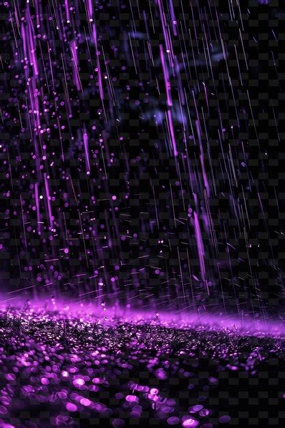 Premium Psd Cyclonic Gleaming Rain With Cyclonic Droplets And Purple