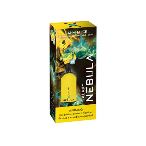 Buy Banana Ice Flavor Disposable Vape Pens Online Nebula