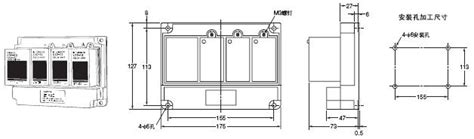 61F G 无浮标开关基本型 外形尺寸 OMRON Industrial Automation