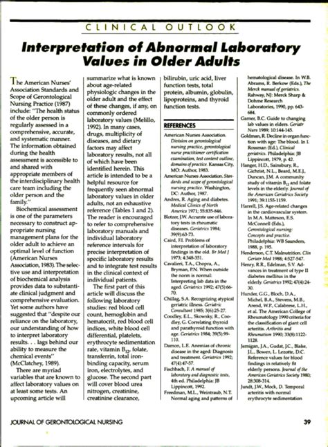 Nursing Mnemonics Lab Values