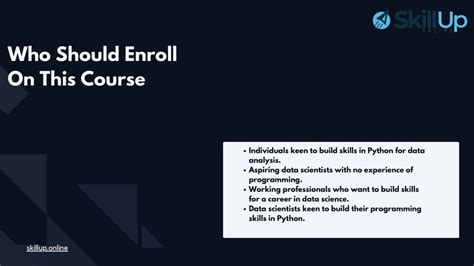 Ppt Python For Data Science Course Skillup Online Powerpoint